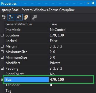 How To Set The Size Of The GroupBox In C GeeksforGeeks