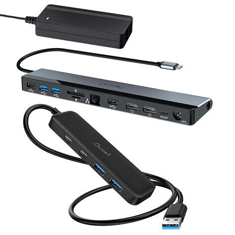 Amazon Com Usb C Docking Station And Usb Hub With Long Cable Electronics