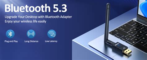 Amazon Com Zexmte Usb Bluetooth Adapter For Pc Long Range M Pc Bluetooth Adapter Plug