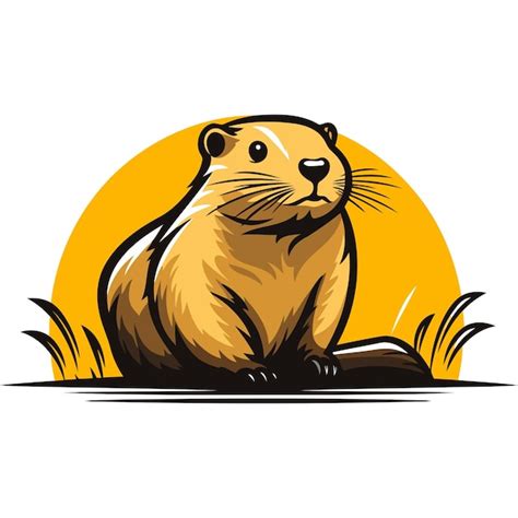 Cute Cartoon Gopher Illustration Perfect For Branding Logos Or Social Media Premium Ai Cute Cartoon Gopher Illustration Perfect For Branding Logos Or Social Media Premium Ai