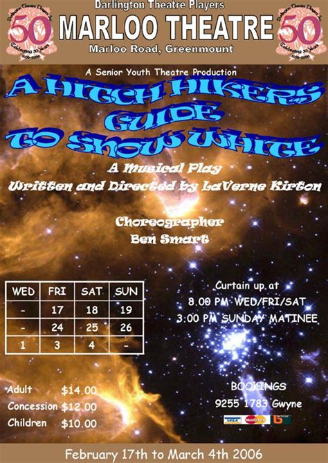 A Hitch Hikers Guide To Snow White Marloo Theatre