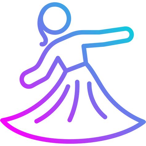Dancing Generic Gradient Icon