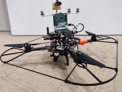 Uav Used For Real World Experiments With Computation Board And Uwb Node Download Scientific