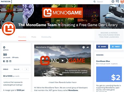 Patreon Community Monogame