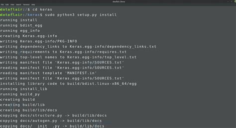 How To Install Keras On Linux And Windows Dataflair