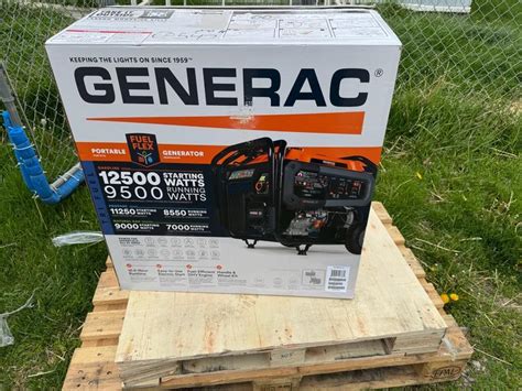 Generac 100008500 Watt Gasoline Powered Xt8500efi Ol Portable