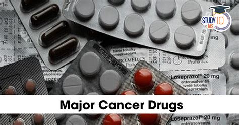 Most Commonly Used Cancer Drugs And Their Effects