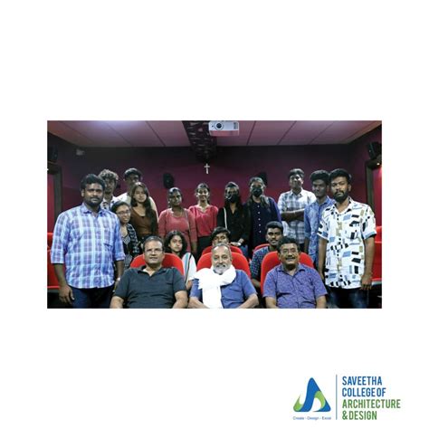 Scad Saveetha Saveethaarchitecture Simats Architecture Chennai