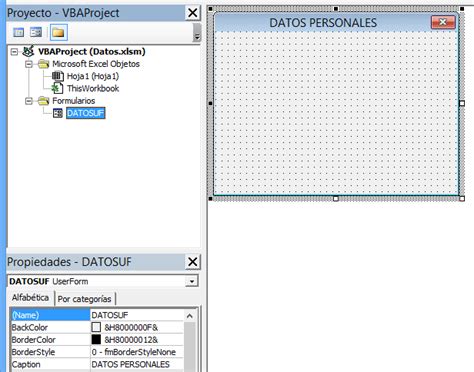 Creando Un Formulario 1 Genial Curso Basico De Vba