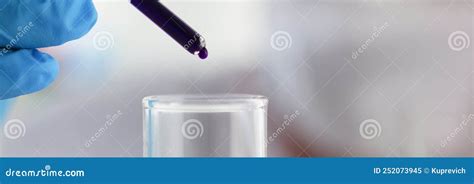 The Chemist Conducts Acid Base Titration Accurately Measuring And Adding Solutions Royalty Free