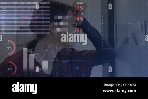 Analyzing Data Charts Graphs Animation Stock Videos And Footage Hd And