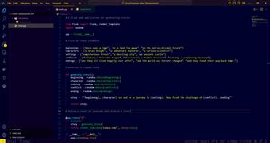 Story Generator App Using Python GeeksforGeeks