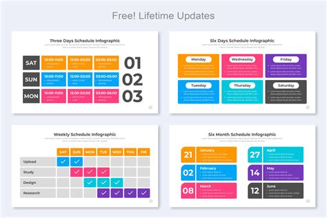 Schedule Infographic Ppt Design Template Presentation Template 111633