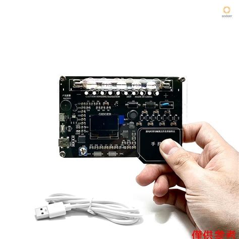 Handheld Portable Simple Assembled Diy Geiger Counter Kit Module Nuclear Radiation Detector X
