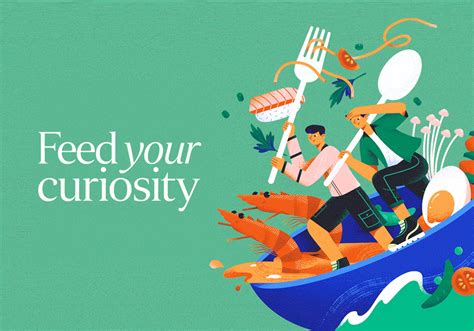 Feed Your Curiosity Foam Art Direction Illustration And Motion Graphics