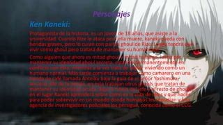 Tokyo Ghoul Pptx