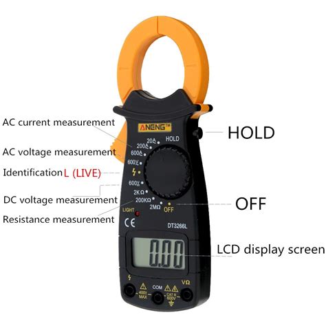 Aneng Dt3266l Digital Multimeter Kondensator Teste Grandado