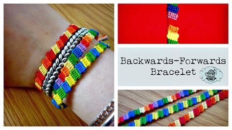 Diy Backwards Forwards Flip Flop Friendship Bracelet ¦ The Corner Of