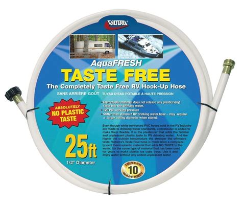 Drinking Water Hose Taste Free 12″ X 25′ White