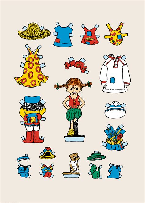 Pippi Langkous Pop Poster Illustratie Desenio Nl