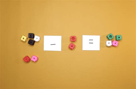 Adding And Subtracting With Unifix Cubes