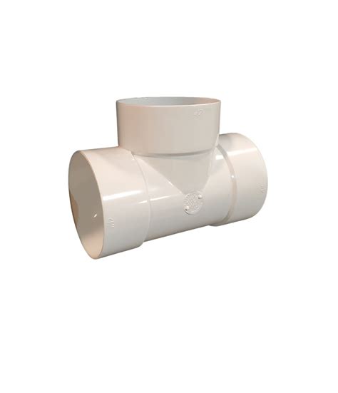 4 In X 4 In X 4 In Tee Fitting Pvc Schedule 35 French Drain
