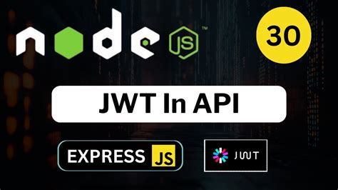 JWT JsonWebToken In API API Part API In Node JS YouTube