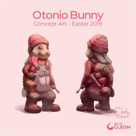 Otonio Bunny Concept Art By Artofcleon On Deviantart