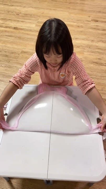 슬라임 바풍만들기 달인🤩 슬라임 8살어린이 바닥풍선 오마이슬라임 Shorts Youtube