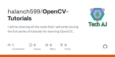 OpenCV Tutorials Introduction Ipynb At Main Halanch OpenCV Tutorials GitHub
