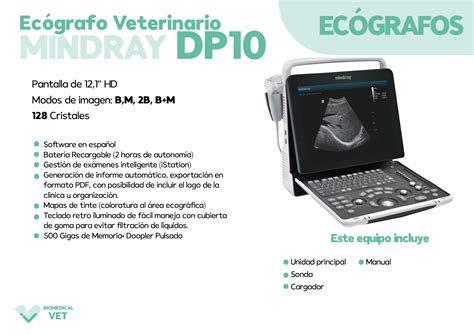Ultrasonido Mindray Dp10 Biomedical Tech