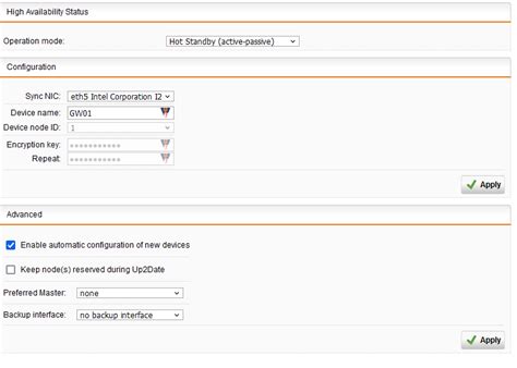 Sophos Utm Ha Cluster Slave Node Erkennt Master Als Dead Und Hohe Cpu