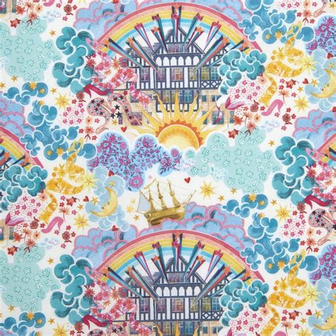 Liberty Fabrics Tudor Dream B Organic Tana Lawn Cotton The Little