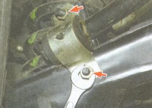 Снятие и установка стабилизатора поперечной устойчивости автомобиля ВАЗ ...