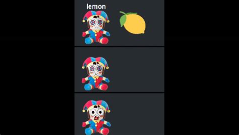 Pomni Plush Eats A Lemon And Dies By Tankmouse2006 On Deviantart