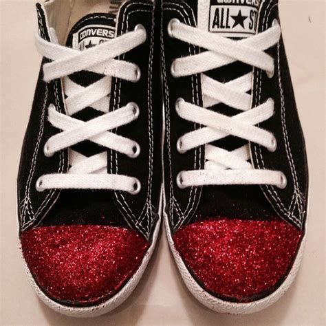 Diy Glitter Converse Glitter Converse Diy Shoes Converse