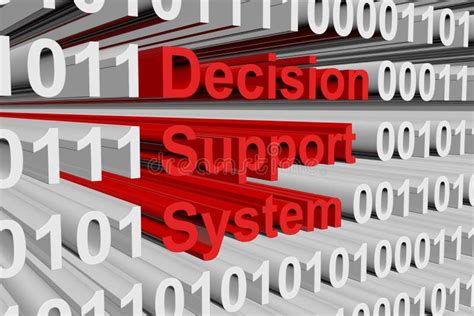 Decision Support System Stock Illustration Illustration Of Render