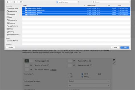 How To Setup Custom Fonts With Css Font Face Scalable Css