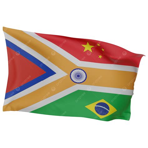 Brics Nations Flag Waving Brics Brics Nations Brics Countries Png
