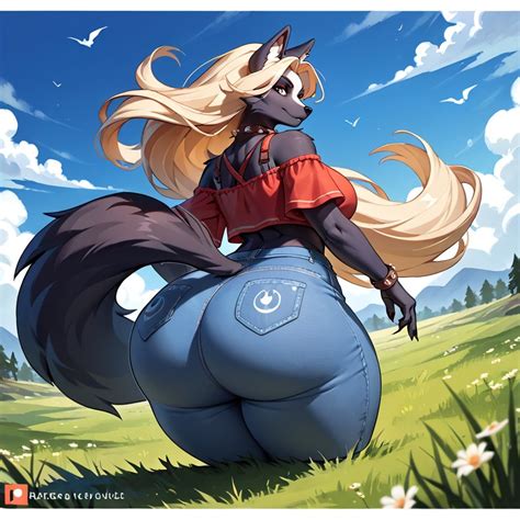 Luna The Hellhound With A Huge Furryai