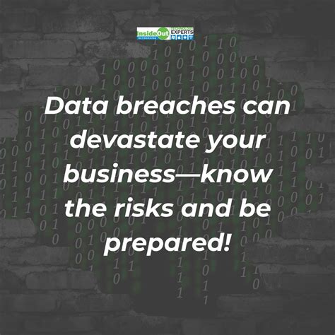 Cybersecurity Databreach Businesssecurity Insideout Networking