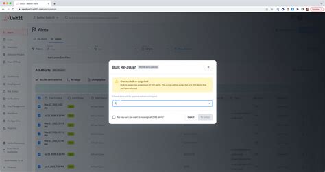 How To Bulk Assign Alerts Unit21