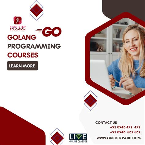 Learn Golang With First Step Edu First Step Education Posted On The