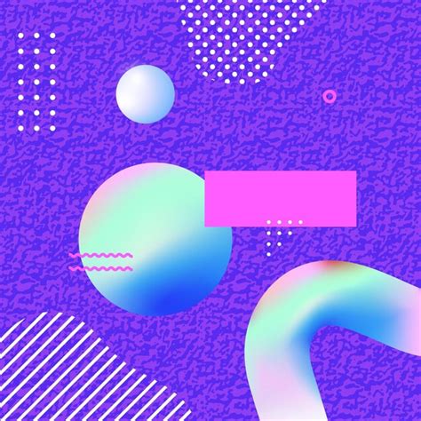 Premium Vector Dynamic Modern Geometric Gradient Shapes Background