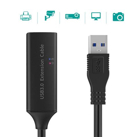Active Usb 30 Extension Cable Extender 5m 10m Wit Grandado