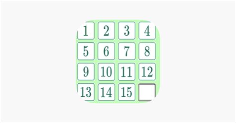Number Slider Puzzle On The App Store