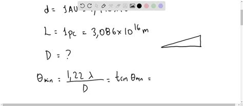 solved what diameter telescope is needed to resolve the separation
