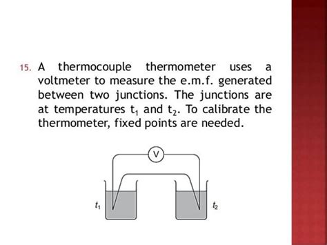 Thermocouple Thermometer Diagram Igcse Thermocouple Thermometer Diagram Igcse