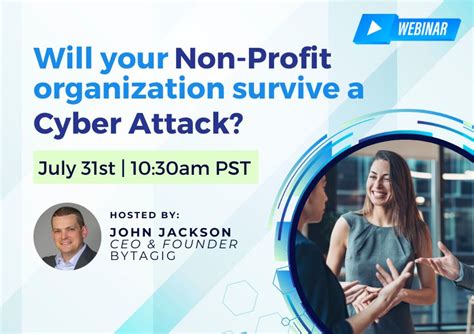 As Non Profits Increasingly Depend On Technology For Their Day To Day Activities The Risk Of