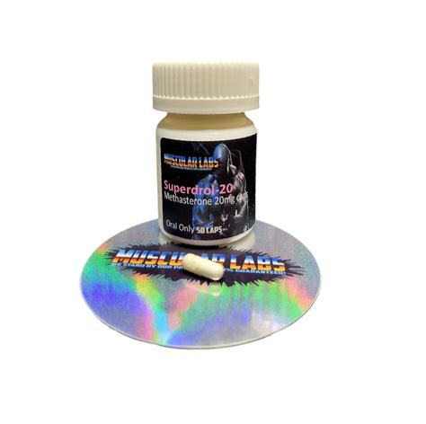 Superdrol 20mg 50 Capsules Muscularlabs